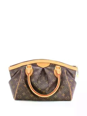 LOUIS VUITTON Tivoli Handbag Monogram Canvas Pm Satchel - Brown
