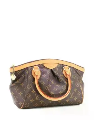 LOUIS VUITTON Tivoli Handbag Monogram Canvas Pm Satchel - Brown