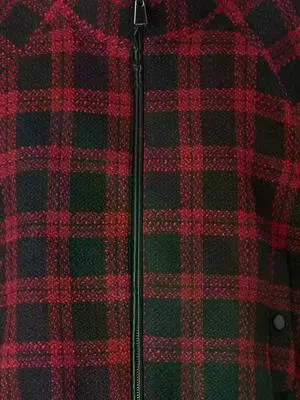 Pinko Tweed Vest With Check Pattern