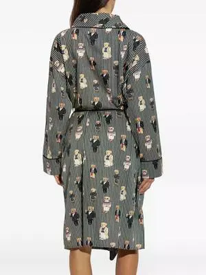 Polo Ralph Lauren Polo Bear Stripe-print Robe