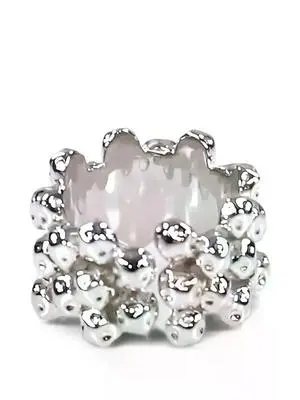 LE MANDORLE Serenity Box Beaded Ring