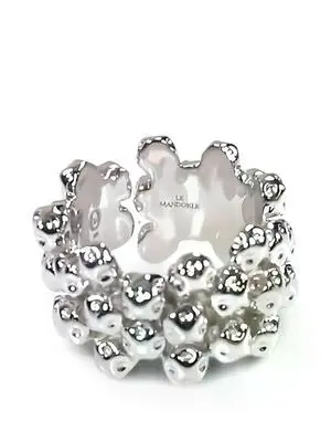 LE MANDORLE Serenity Box Beaded Ring