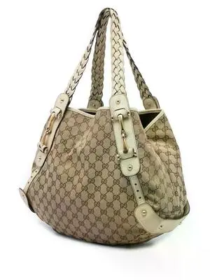 Gucci 2016-2026 Gg Canvas Horsebit Pelham Shoulder Bag