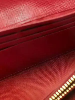 Prada Fiocco Bow-detail Leather Wallet