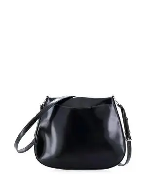 Prada Cleo Flap Spazzolato Leather Large Shoulder Bag
