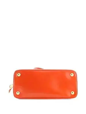 Prada Promenade Bag Vernice Saffiano Leather Small Satchel