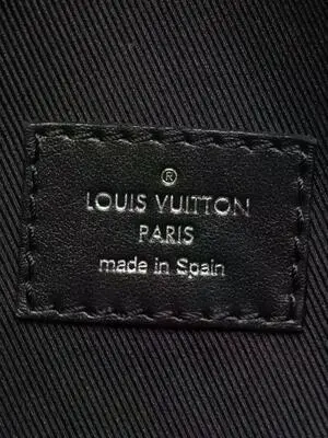 LOUIS VUITTON 2010s Damier Graphite 3d Shoulder Bag - Black