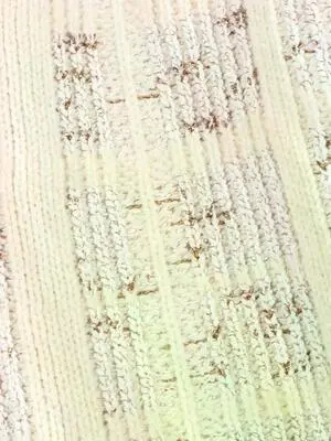 LOUIS VUITTON 2010s Tweed Knit Mini Skirt