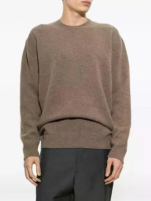 JIL SANDER Cashmere-blend Crew-neck Sweater