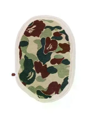 A BATHING APE Abc Camo Ape Head Cushion