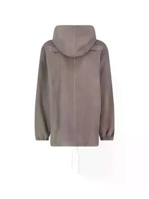 Rick Owens Cashmere Hooded Jacket