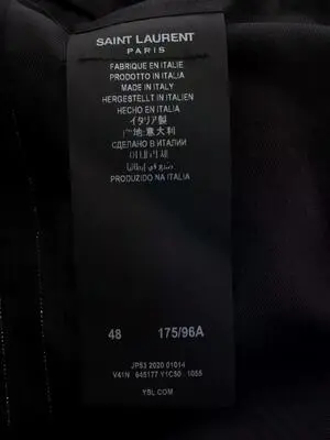 Saint Laurent 2010s Pinstripe Jacket