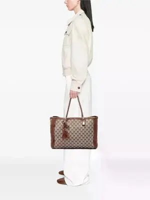 Gucci 2016-2026 Gg Canvas Bella Tote Bag