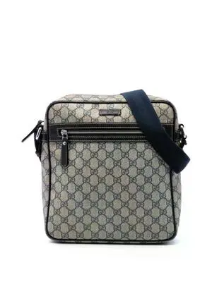 Gucci 2016-2026 Gg Supreme Crossbody Bag - Neutrals