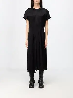 Isabel Marant Étoile Namsha Short-sleeved Viscose Midi Tunic - Black