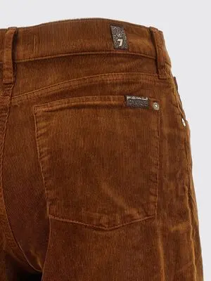 7 For All Mankind High-waisted Wide Leg Corduroy Trousers