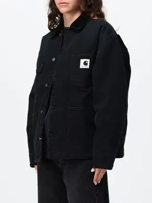 Carhartt Work In Progress Oversized Organic Cotton Shirt Jacket With Velvet Collar