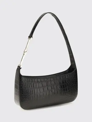 TOM FORD Croc-effect Bovine Leather Shoulder Bag With Zip Closure