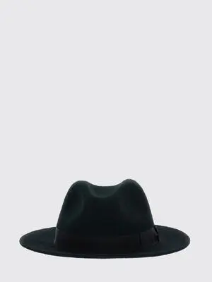 Borsalino Wide-brimmed Wool Felt Panama Hat - Black