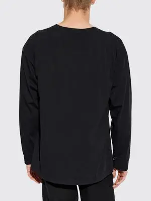MAISON MARGIELA Long-sleeved Cotton T-shirt With Numeric Logo
