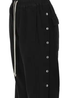 Rick Owens Pantalone "wide Pusher - Black