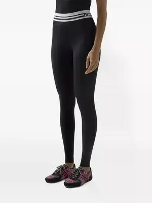 Gcds Logo-waistband Leggings