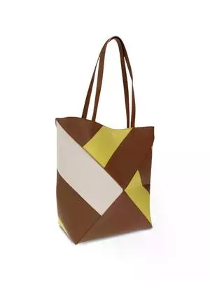 Loewe Medium Puzzle Fold Tote In Classic Calfskin
