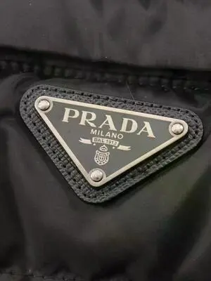 Prada 2010 Logo Plate Down Vest