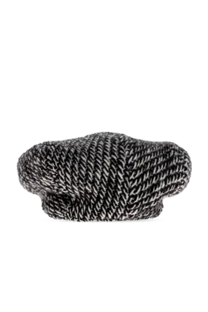Dolce & Gabbana Herringbone Wool Flat Cap By