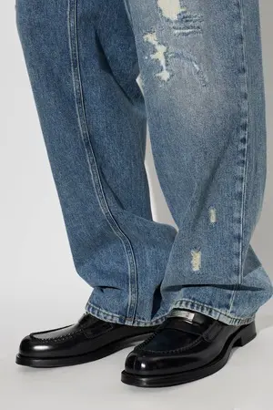 Dolce & Gabbana Leather Loafers By