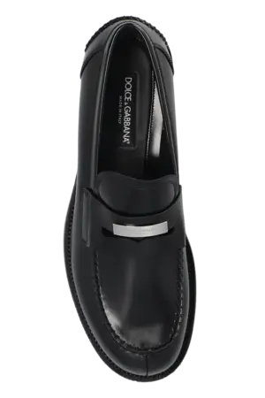 Dolce & Gabbana Leather Loafers By