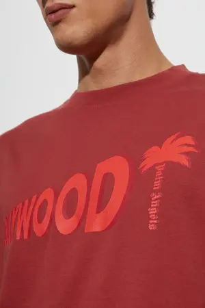 Palm Angels Oversize Printed T-shirt