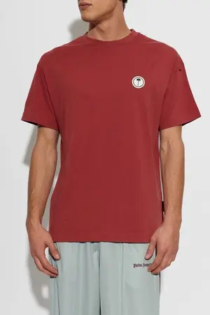Palm Angels T-shirt With Logo Patch