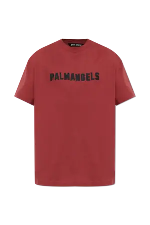 Palm Angels Logo T-shirt - Red
