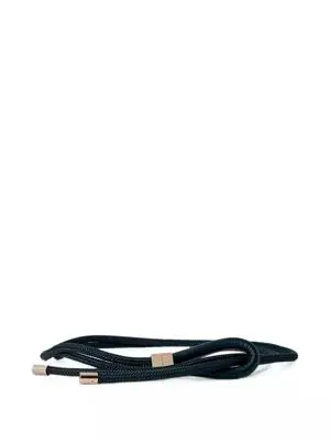 Max Mara Braided Metallic-accent Belt