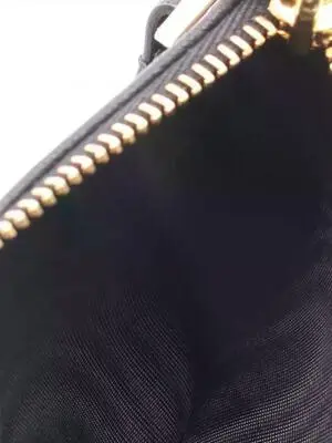 Miu Miu 2020 Embossed Bi-fold Wallet - Black