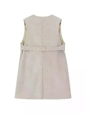 CLIPS V-neck Single-breasted Waistcoat