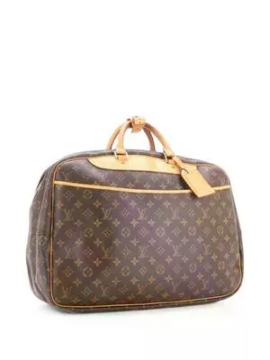 LOUIS VUITTON Alize Bag Monogram Canvas 24 Heures Travel Bag
