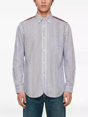 Junya Watanabe Striped Panelled Shirt
