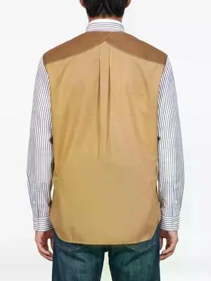 Junya Watanabe Striped Panelled Shirt
