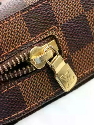 LOUIS VUITTON 2011 Geronimos Damier Ebene Belt Bag