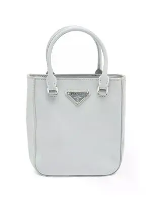 Prada Small Logo-plaque Tote Bag
