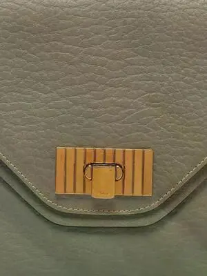 Chloé Sally Pebbled-leather Shoulder Bag