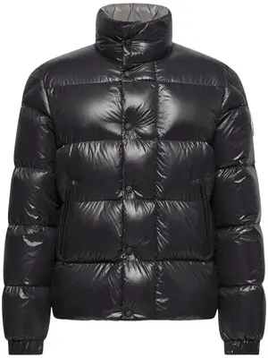 Moncler Brendola Laqué Short Down Jacket - Black