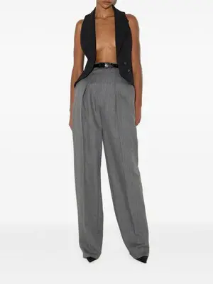 Elisabetta Franchi Wool Double-breasted Vest