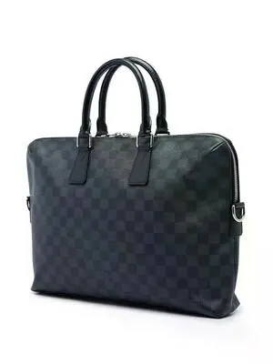 LOUIS VUITTON 2013 Damier Graphite Porte Documents Jour Business Bag