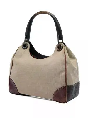 Gucci 2016-2026 Guccissima Trimmed Canvas Colbert Shoulder Bag