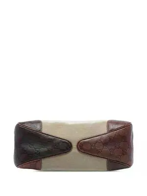Gucci 2016-2026 Guccissima Trimmed Canvas Colbert Shoulder Bag