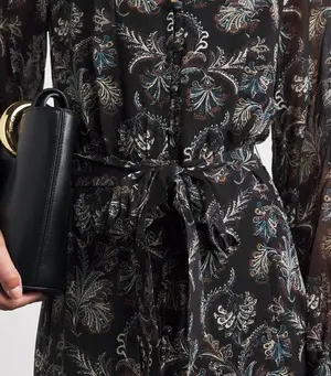 Veronica Beard Silk Isra Maxi Dress