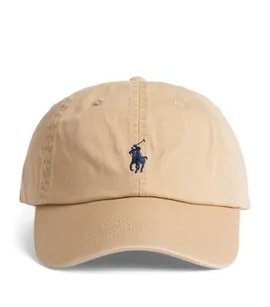 Polo Ralph Lauren Cotton Polo Pony Baseball Cap Green